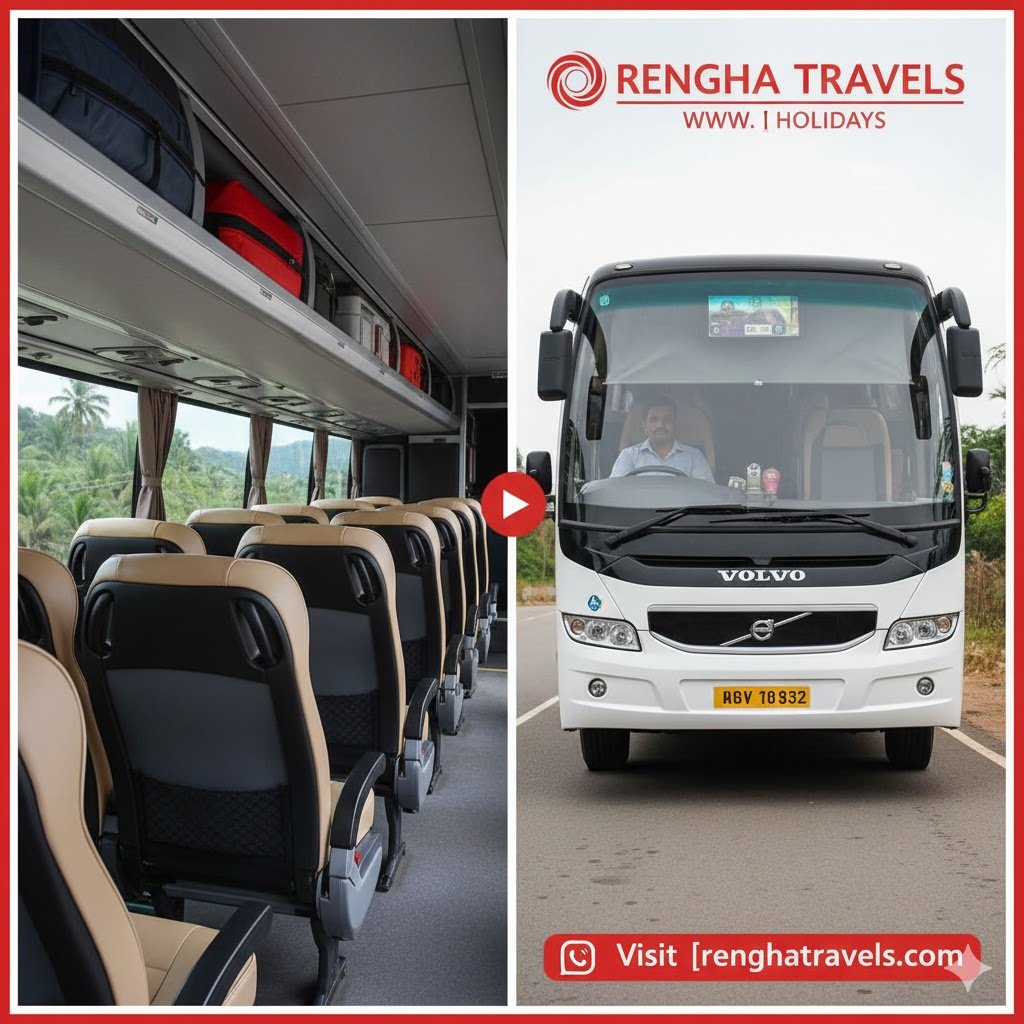 Experience Peak Comfort: Maharaja Tempo Traveller Rentals from Cumbum ...